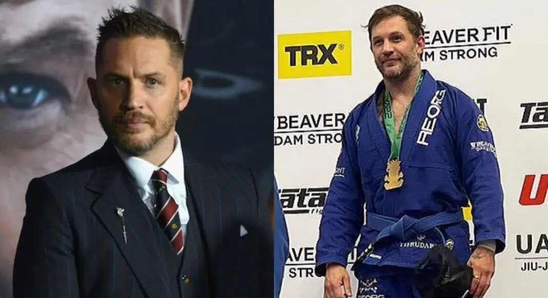 Tom Hardy remporte deux médailles d'or lors d'une compétition de jiu ...
